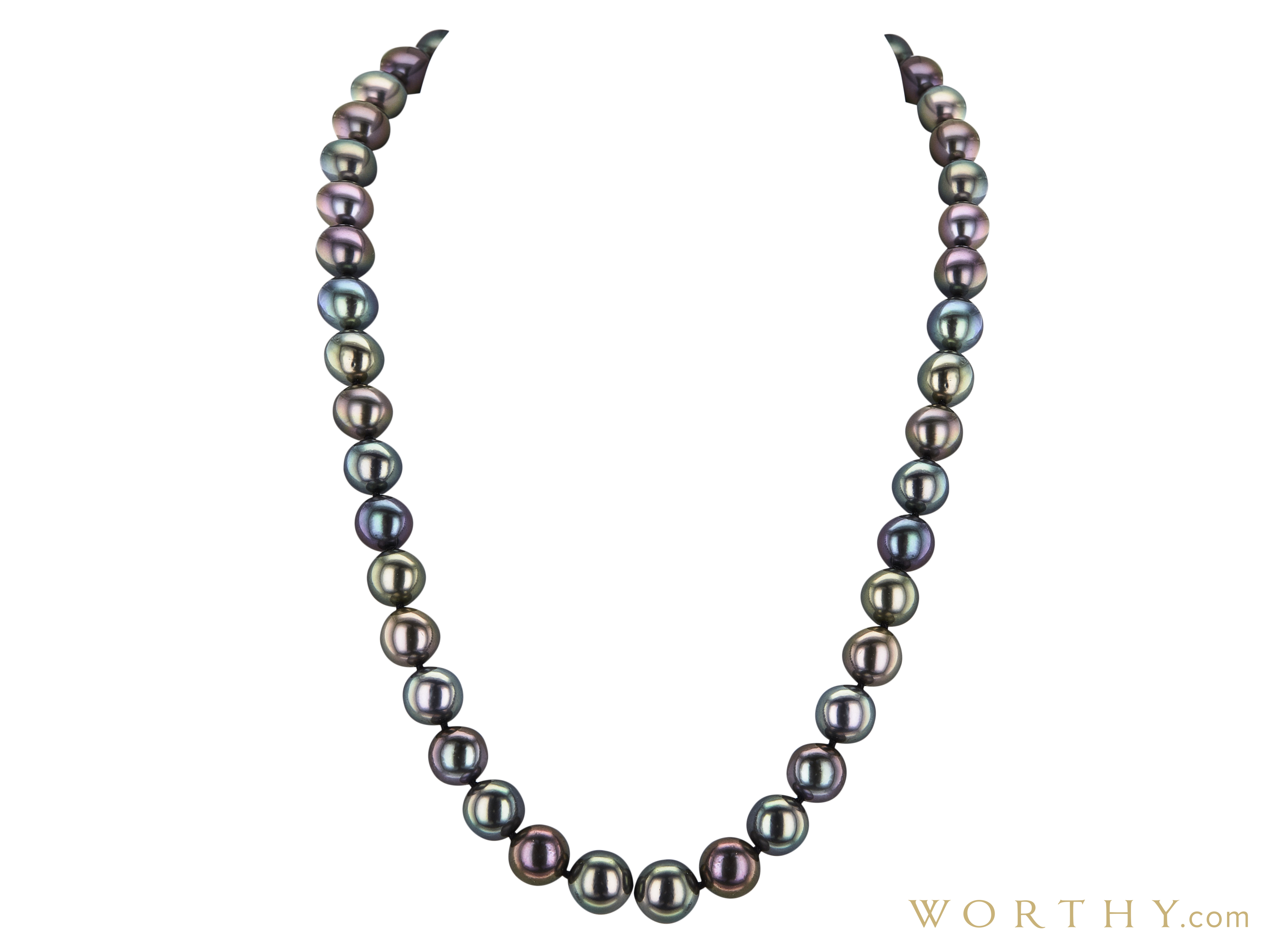 Tiffany & Co. Tahitian Pearl Necklace | Sold For $3,730 | Worthy